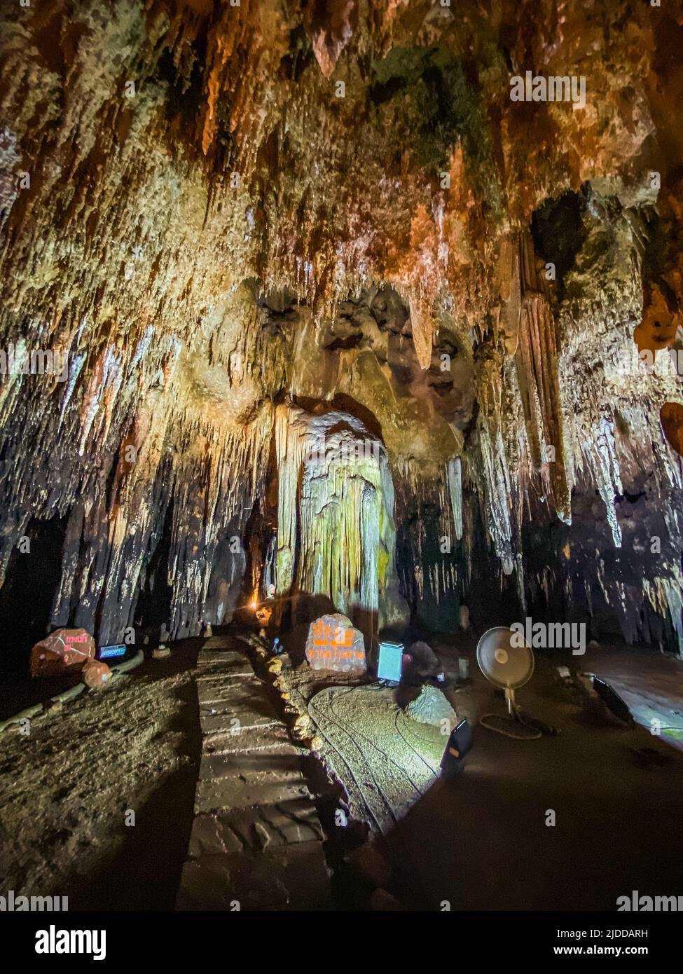 Tham Khao Bin cave in Ratchaburi, Thailand Stock Photo - Alamy