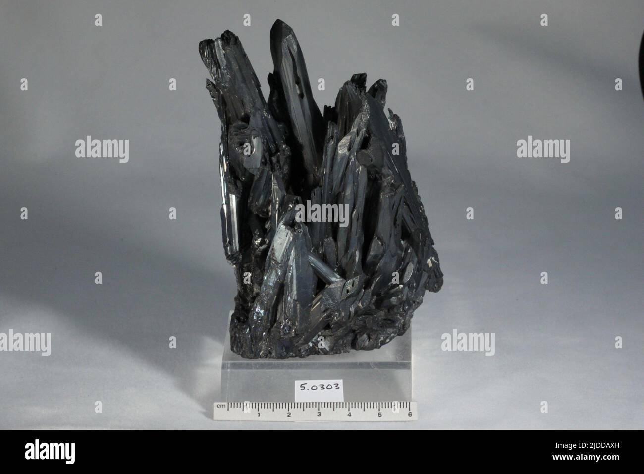 Stibnite. minerals. Asia; Japan; Ehime Prefecture; Saij?, Ichinokawa ...