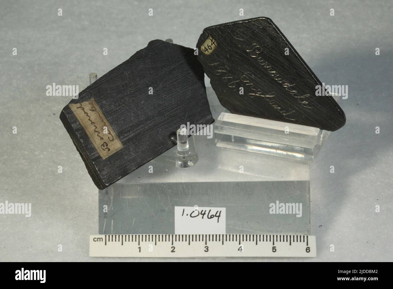 Graphite. minerals. Europe; England; Cumbria; Borrowdale Stock Photo ...