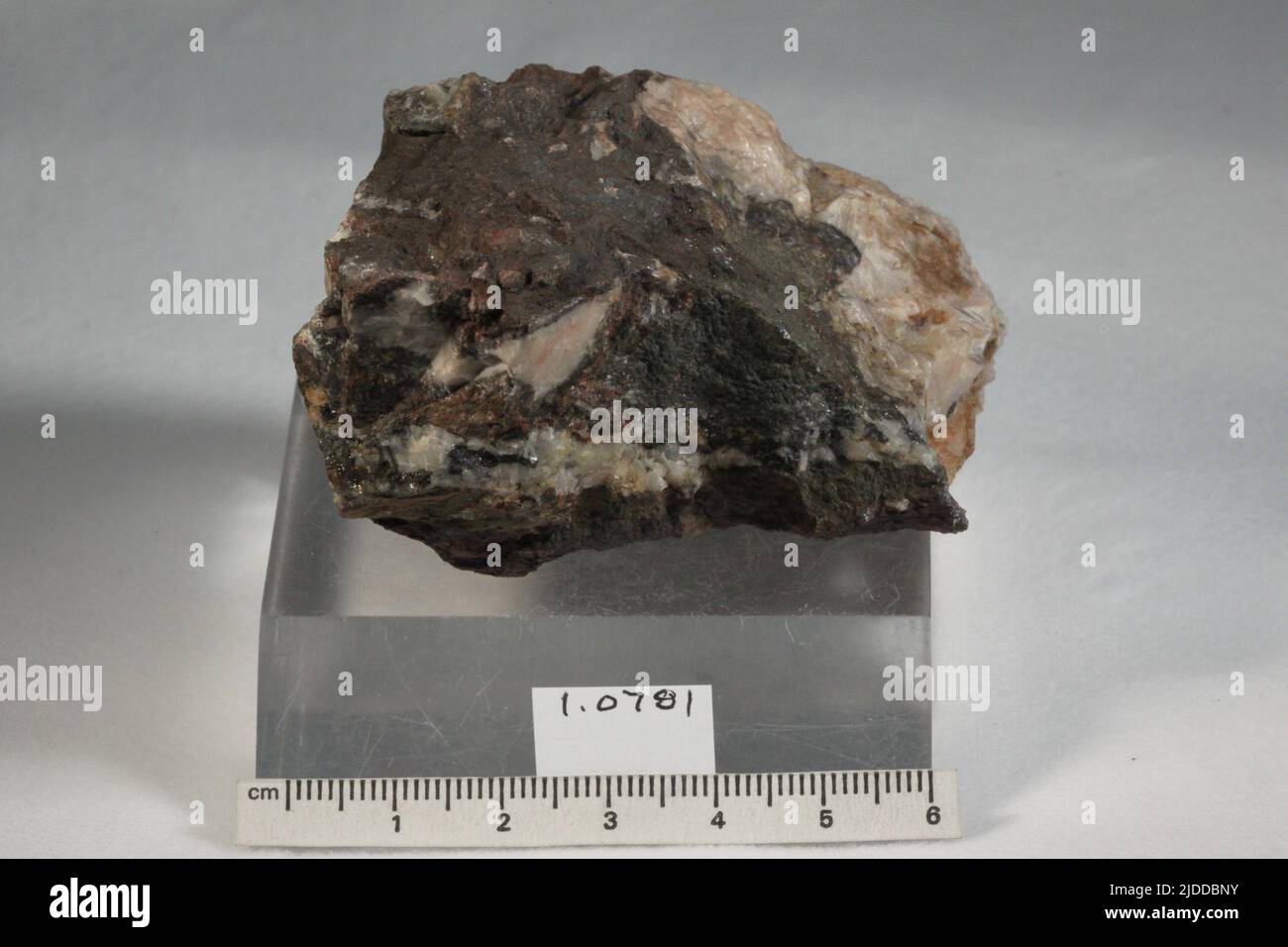 Clausthalite. minerals. Europe; Germany; Harz, Tilkerode Stock Photo ...