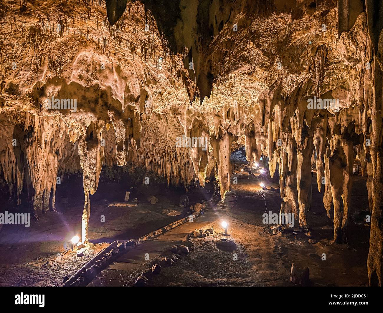 Tham Khao Bin cave in Ratchaburi, Thailand Stock Photo - Alamy