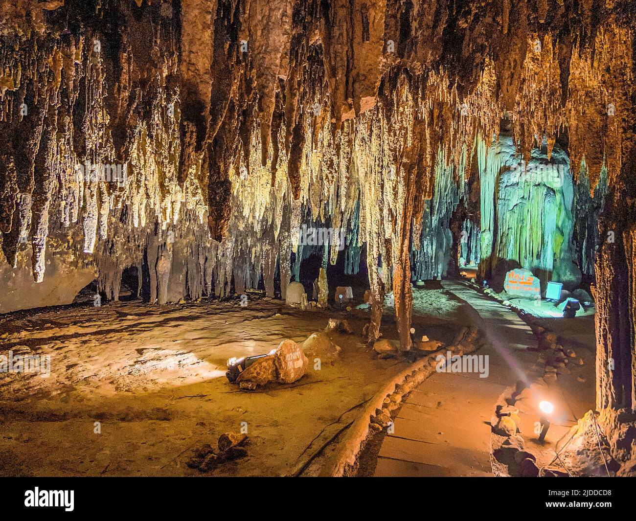 Tham Khao Bin cave in Ratchaburi, Thailand Stock Photo - Alamy