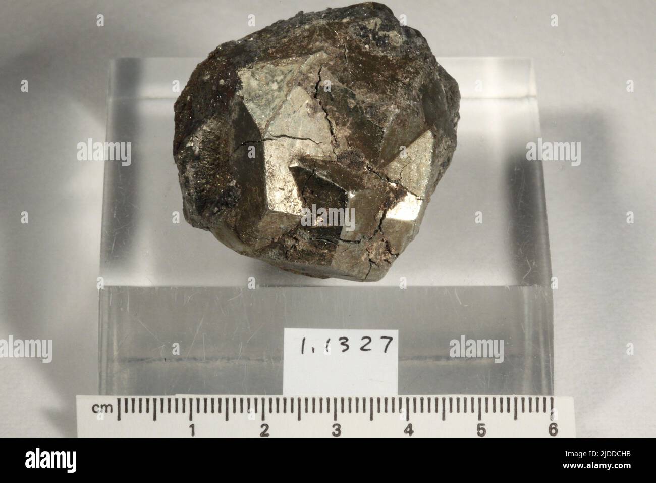 Pyrite. minerals. Europe; Italy; Toscana Region; Elba Island Stock ...