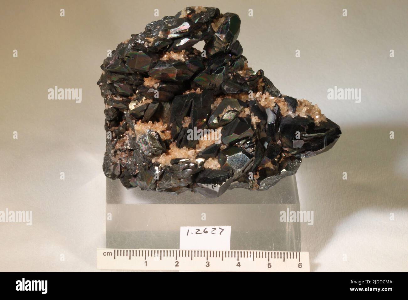 Hematite. minerals. Europe; Italy; Toscana Region; Elba Island Stock ...