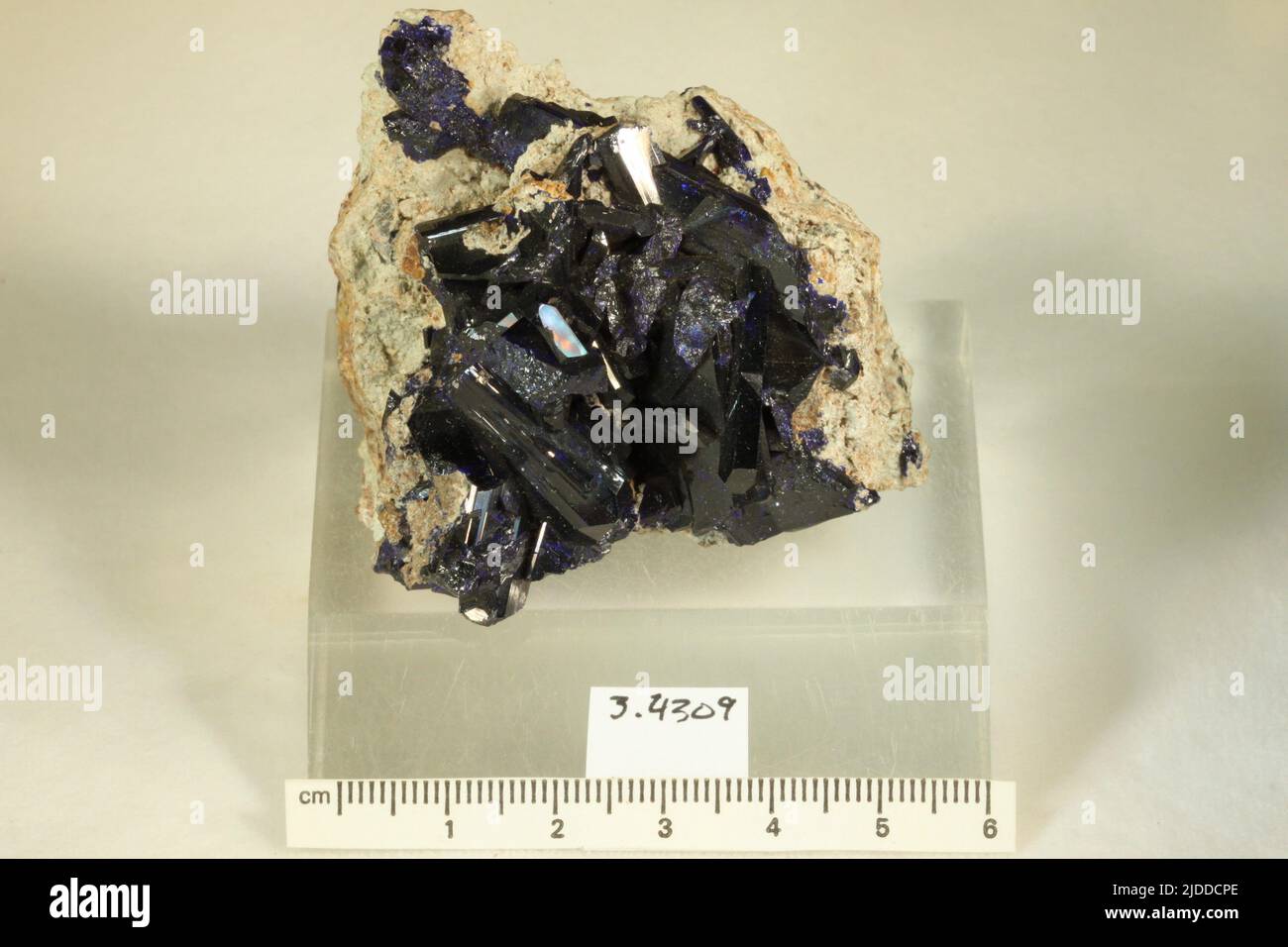 Azurite. minerals. Africa; Namibia; Tsumeb Stock Photo - Alamy