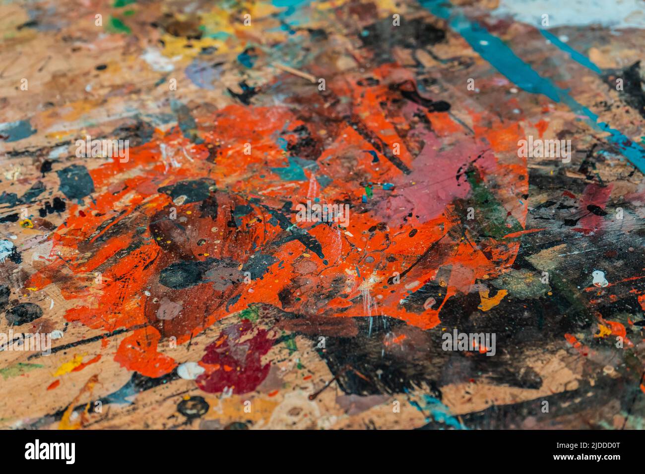 Various color paint drops hi-res stock photography and images - Alamy