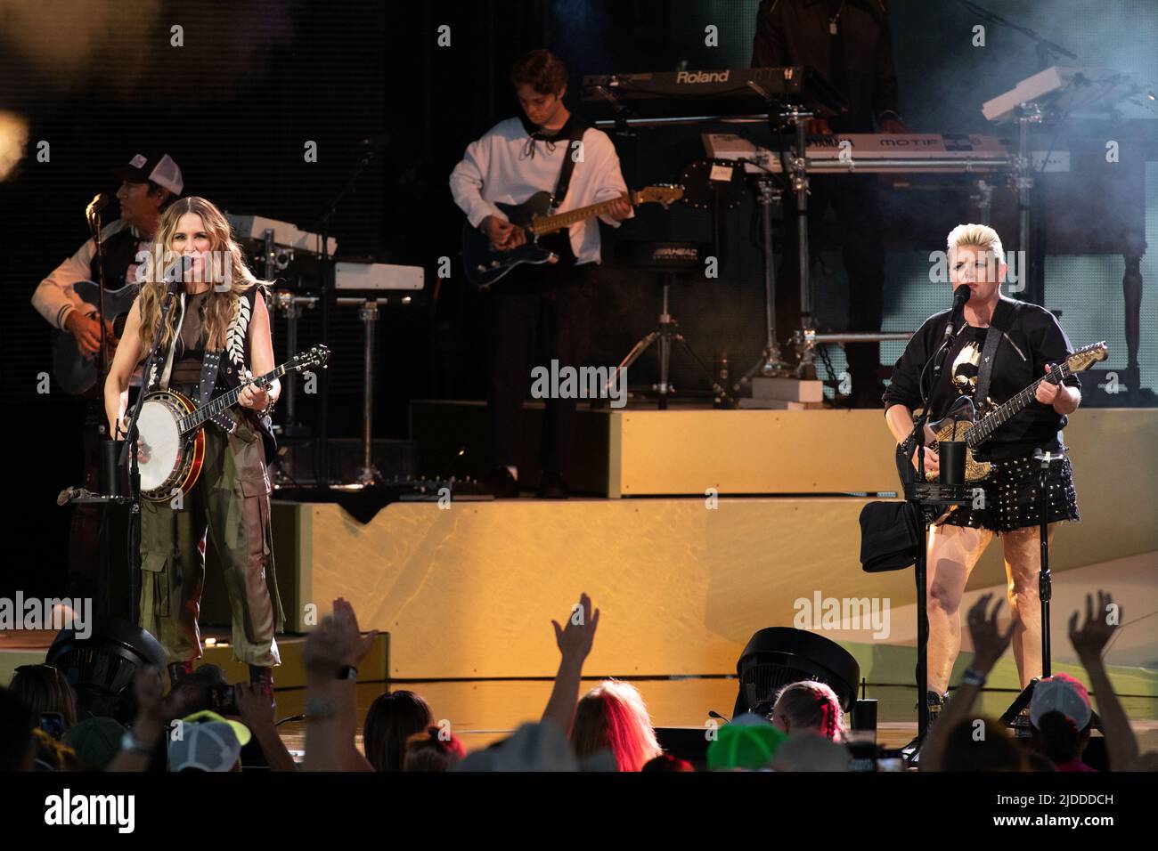 June 19, 2022, Noblesville, Indiana, USA: The Chicks (formerly the ...