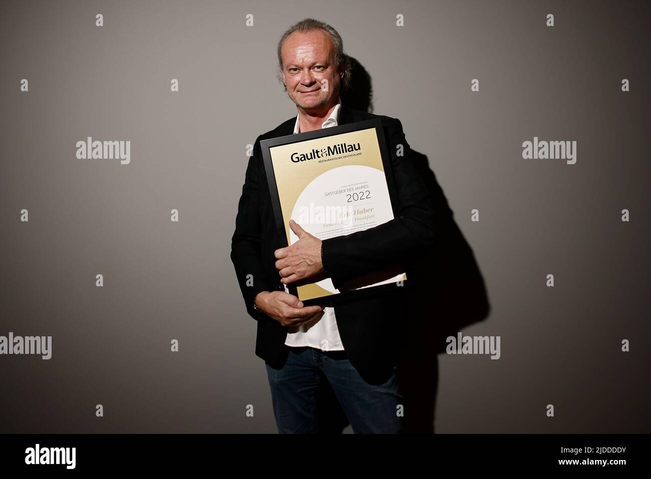 Berlin, Germany. 20th June, 2022. Eric Huber, operator of Erno's Bistro ...