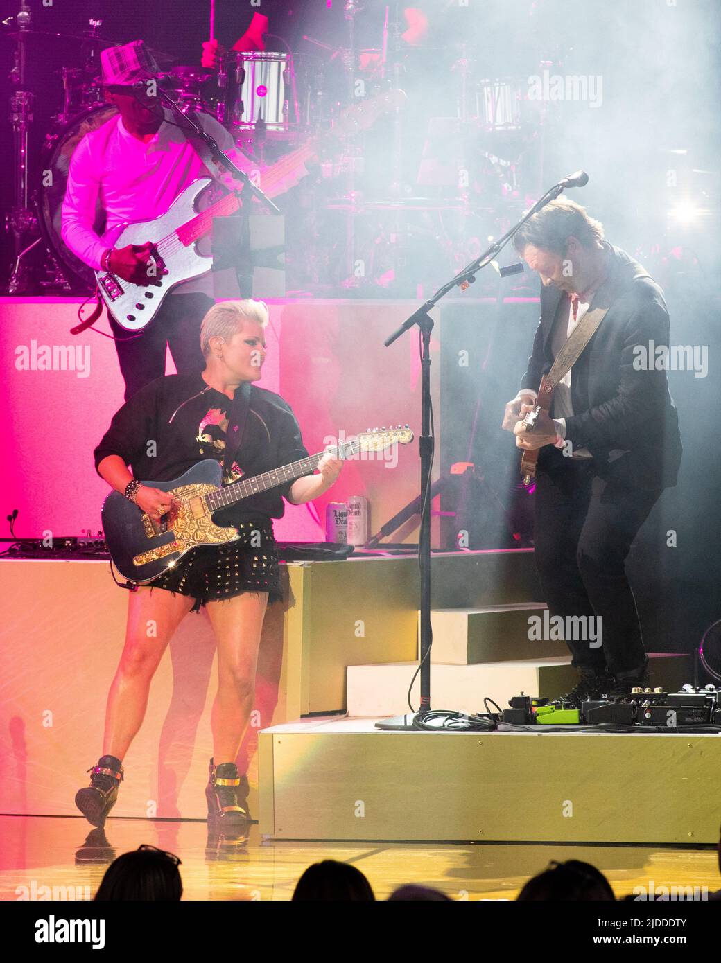 June 19, 2022, Noblesville, Indiana, USA: Natalie Maines of The Chicks ...