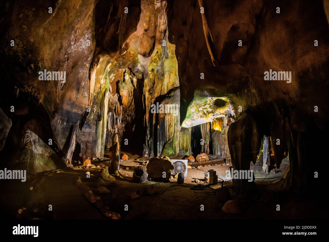Tham Khao Bin cave in Ratchaburi, Thailand Stock Photo - Alamy