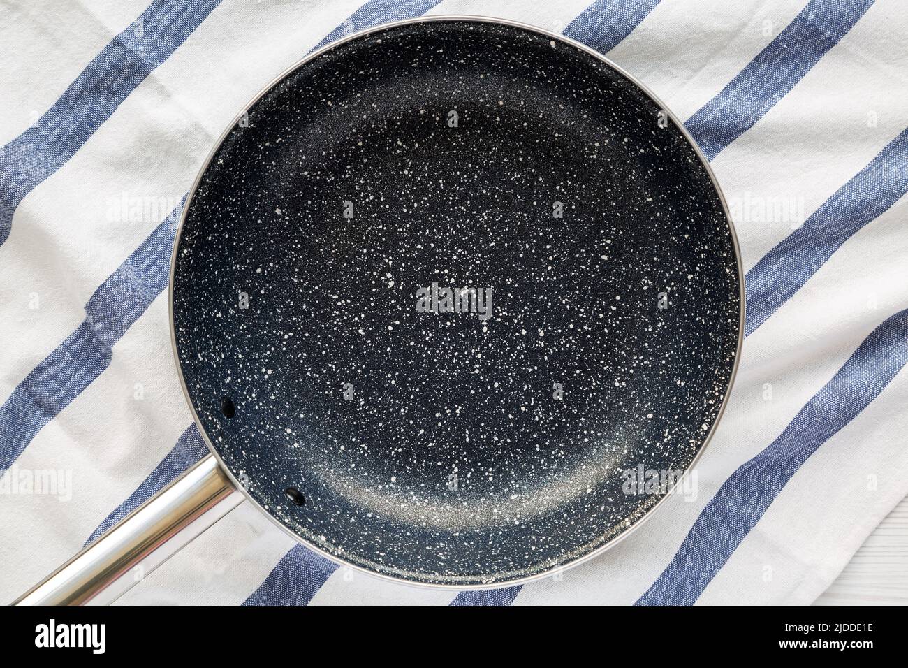 Empty Nonstick Frying Pan Skillet Stock Photo - Alamy