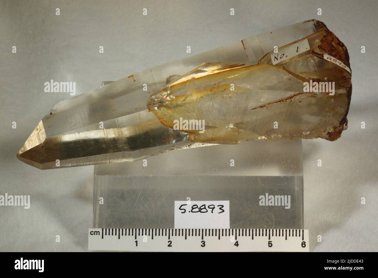 Quartz. minerals. Asia; Japan; Kai, Kinbuzan Stock Photo - Alamy