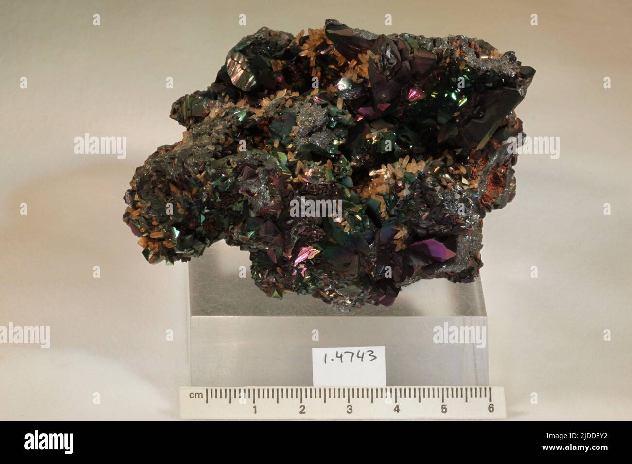 Hematite. minerals. Europe; Italy; Toscana Region; Elba Island Stock ...