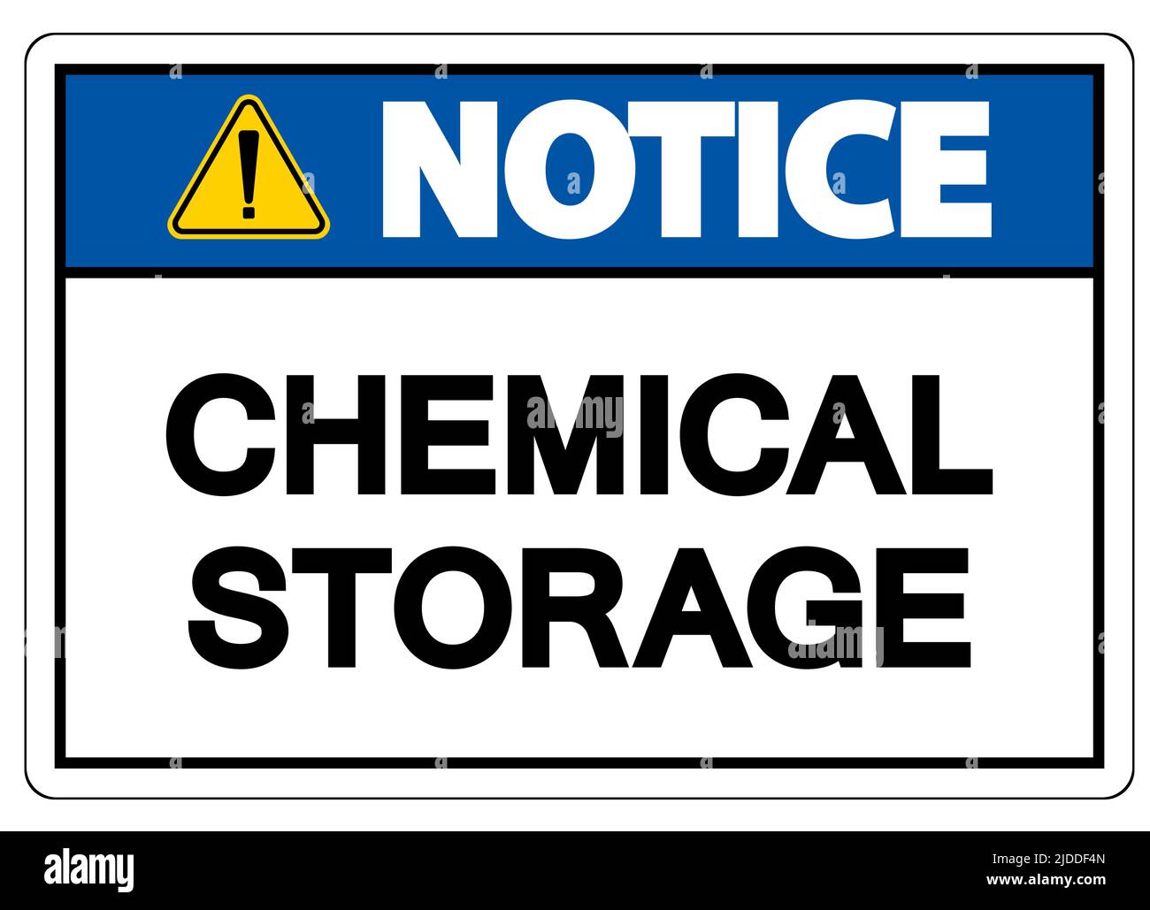 Chemical Storage Sign