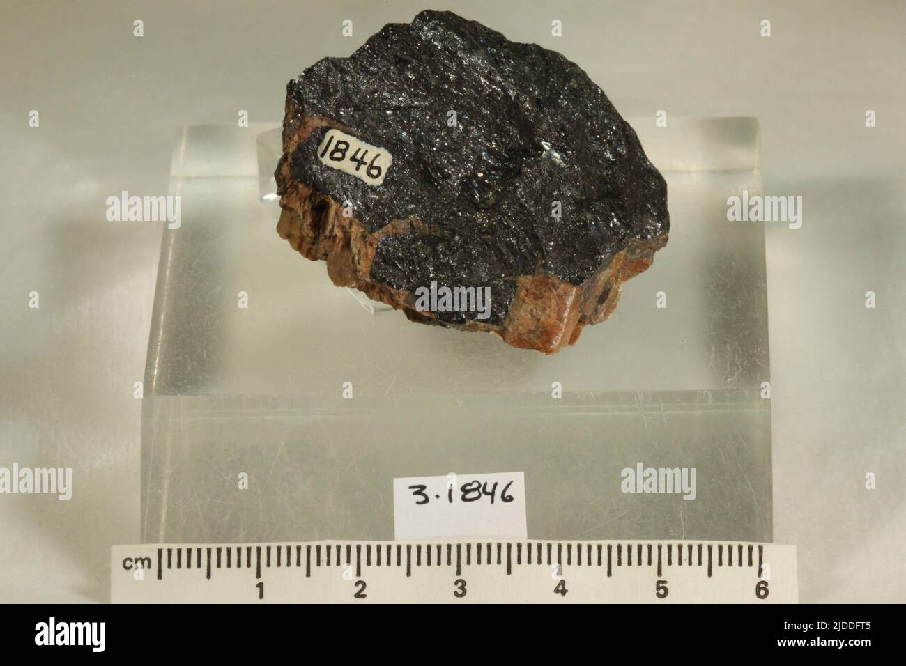 Samarskite-(Y). minerals. Europe; Norway; Ostfold Province; Moss ...