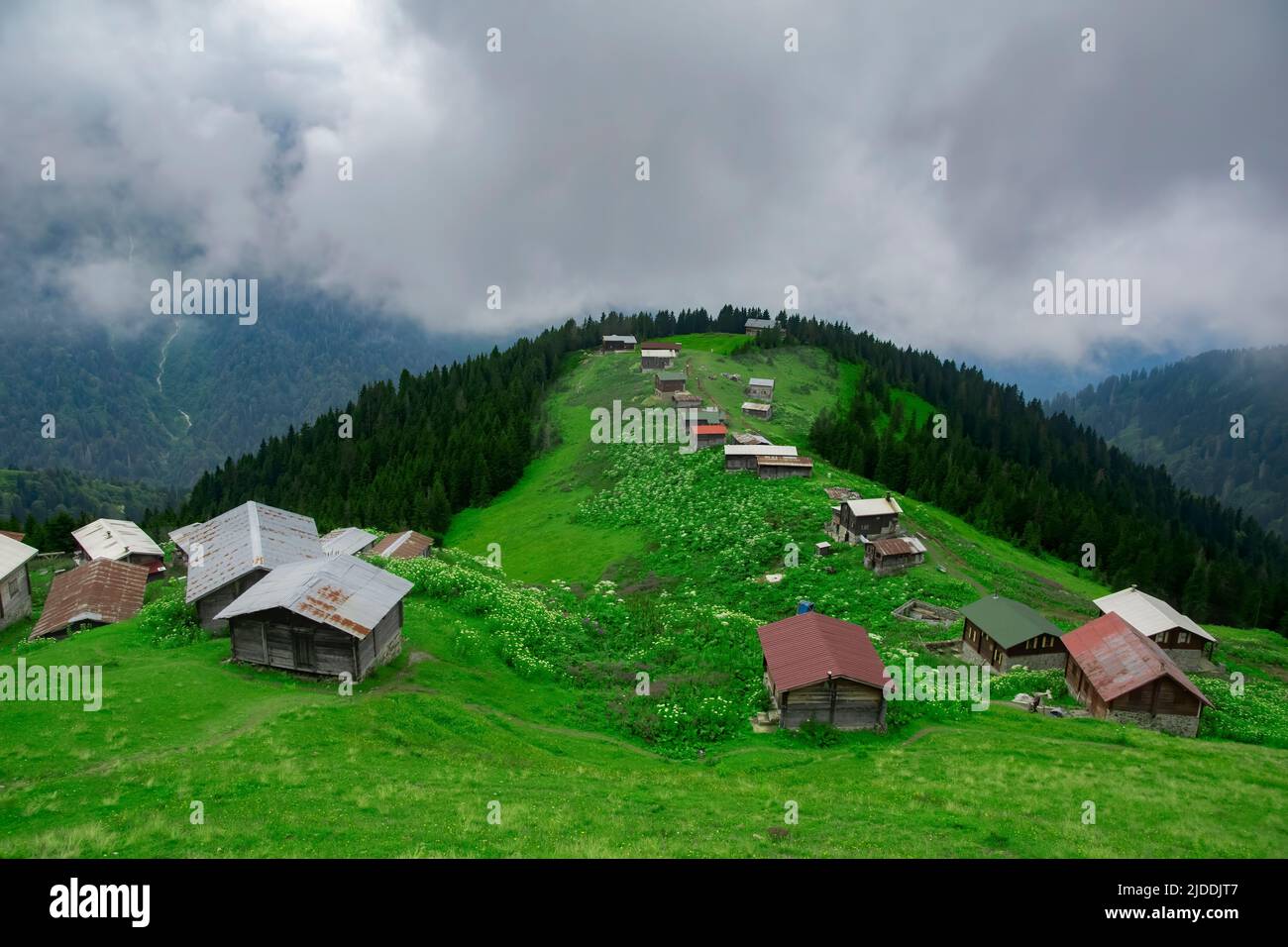 Pokut Plateau Rize Camlihemsin, Pokut plateau in the Black Sea and ...