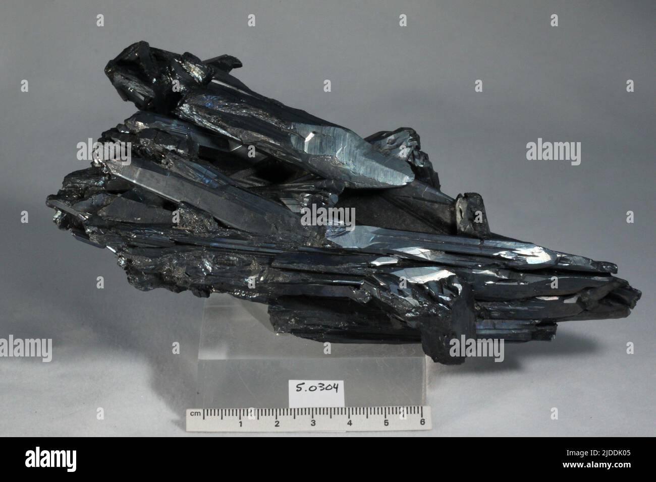Stibnite. minerals. Asia; Japan; Ehime Prefecture; Saij?, Ichinokawa ...