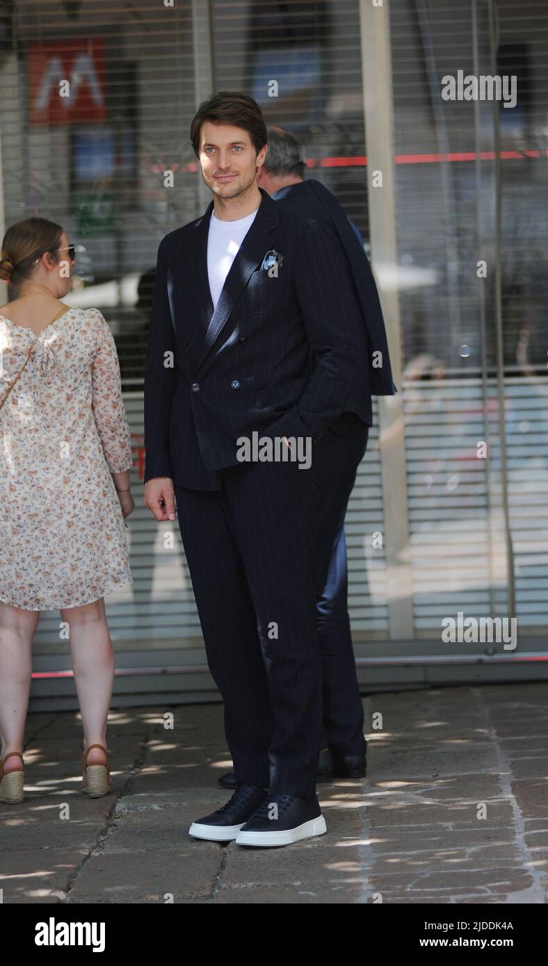 Milan, . 20th June, 2022. Milan, 20-06-2022 Lucas Bravo, French actor ...