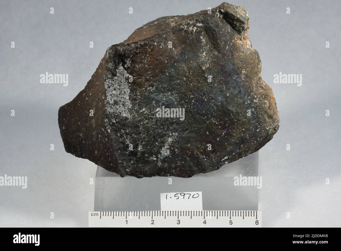 Tenorite. minerals. Australia; Western Australia; Croydon Stock Photo ...