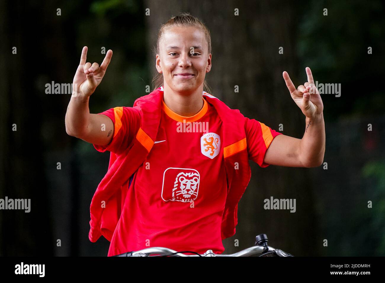 ZEIST, NETHERLANDS - JUNE 20: Lynn Wilms of the Netherlands during a ...