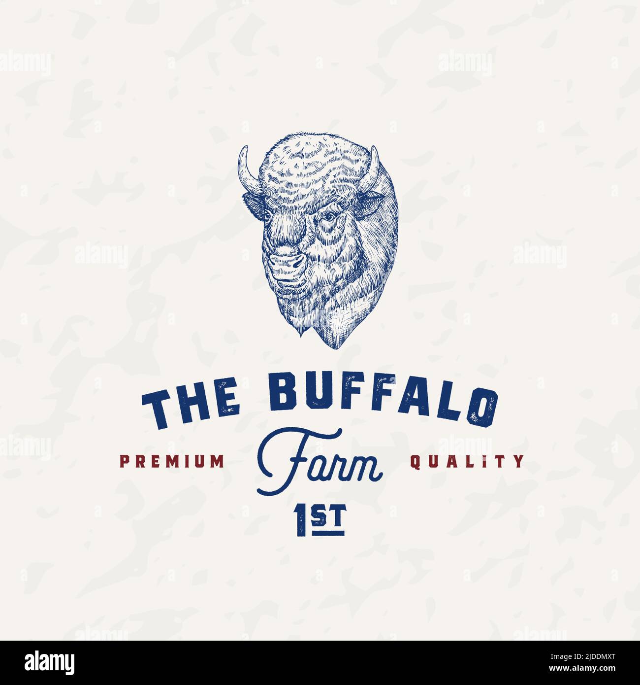 Bison restaurant Stock Vector Images - Alamy