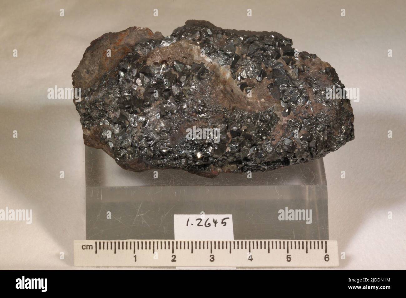 Hematite. minerals. Europe; Germany; Saxony, Altenberg Stock Photo - Alamy