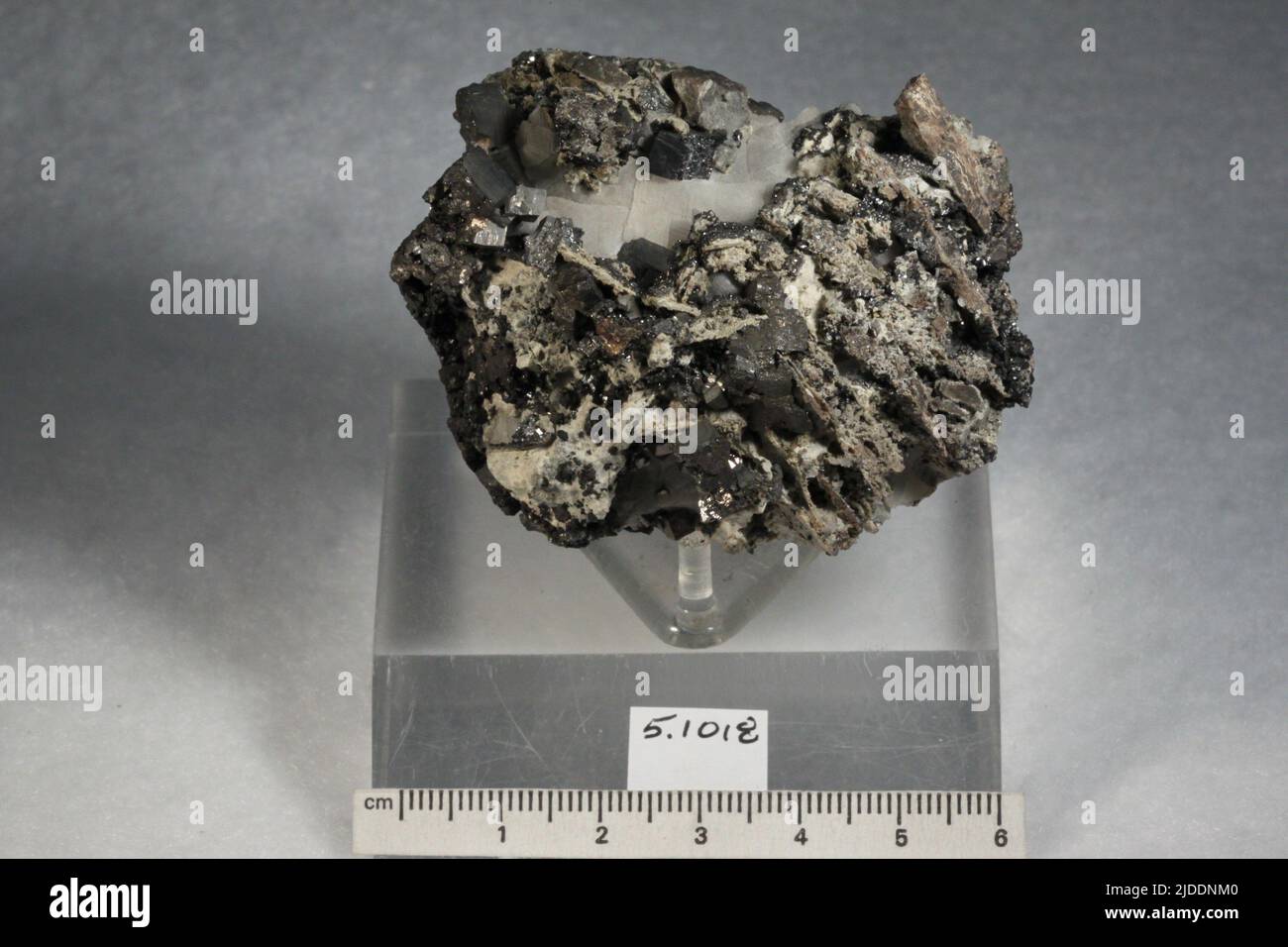 Ullmannite. minerals. Europe; Italy; Sardinia; Sarrabus Stock Photo - Alamy