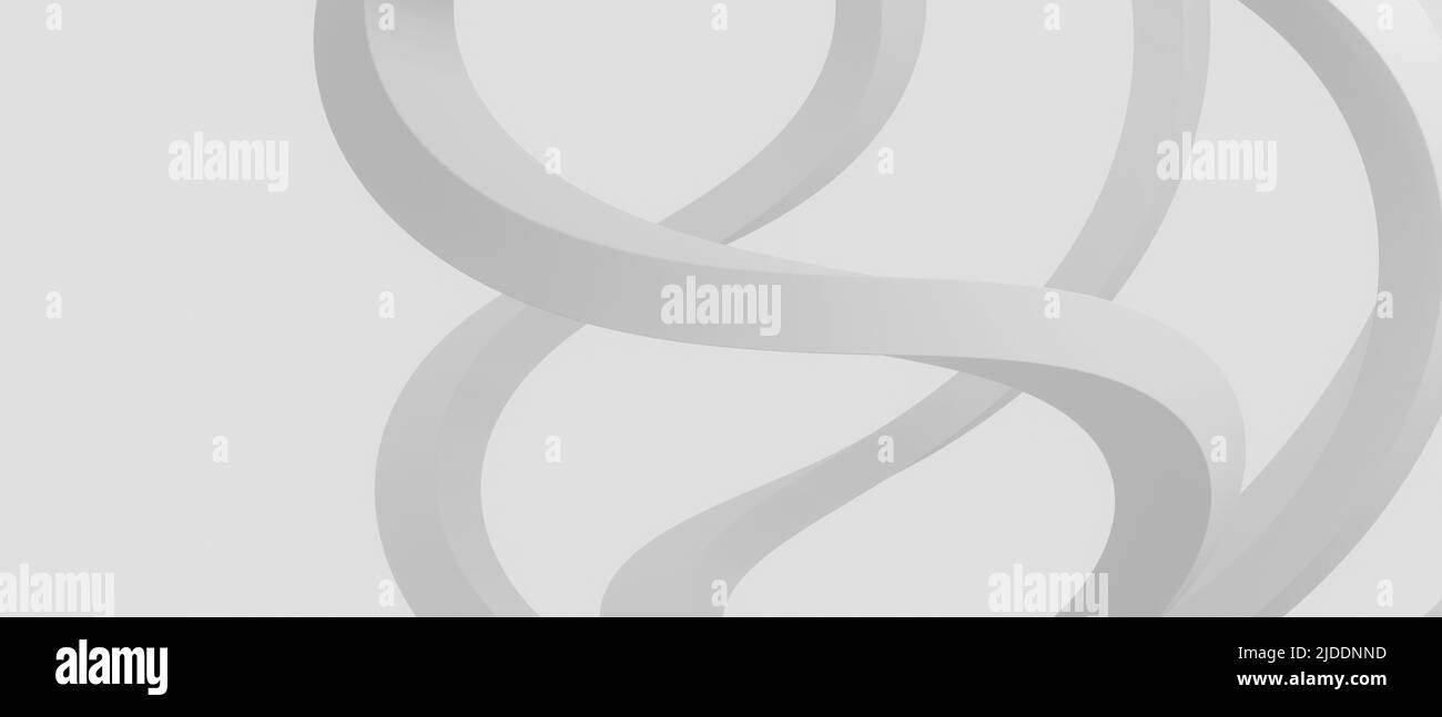 curved slanting abstract background 3D Illustration Stock Photo - Alamy