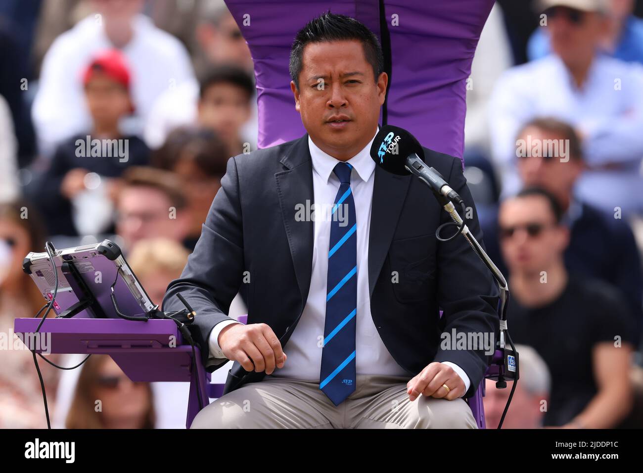 Queens Club, West Kensington, London, England; 19th June 2022; Cinch ...