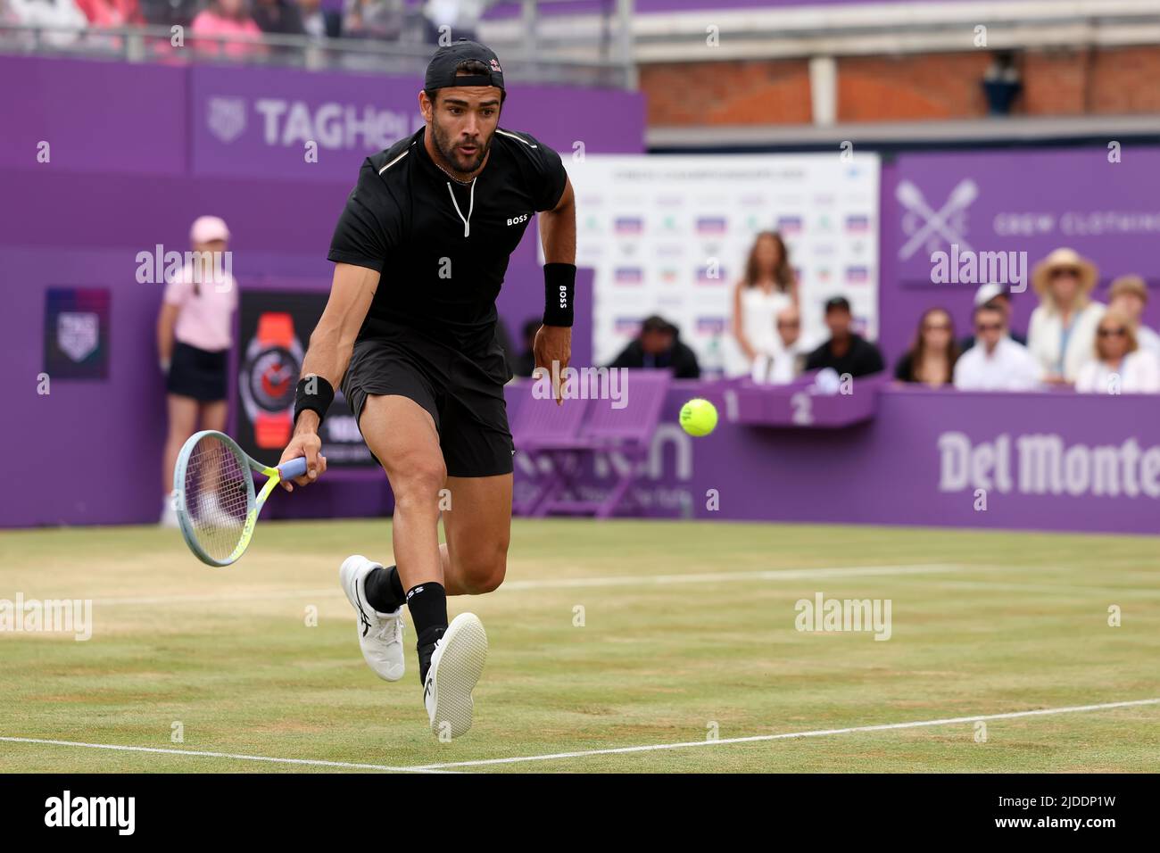 Queens Club, West Kensington, London, England; 19th June 2022; Cinch ...