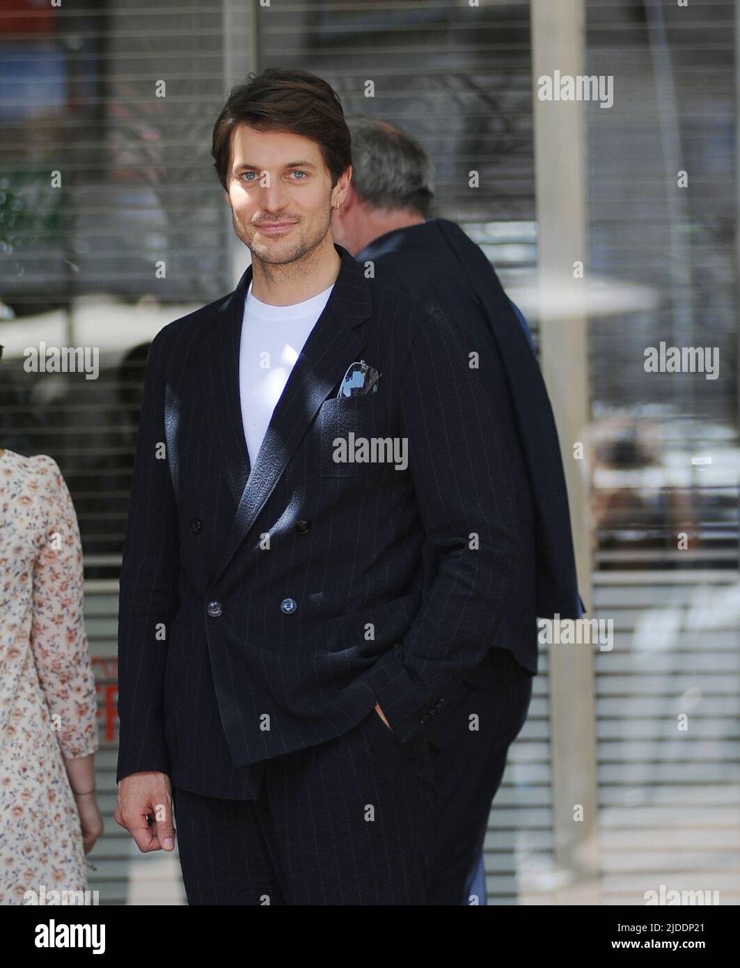 Milan, . 20th June, 2022. Milan, 20-06-2022 Lucas Bravo, French actor ...