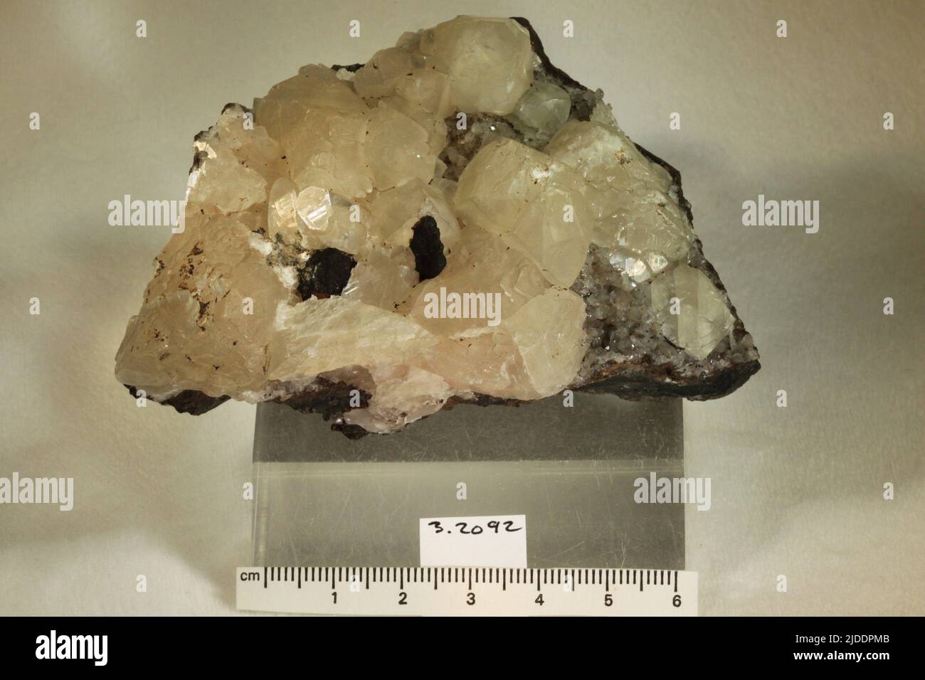Calcite. minerals. North America; USA; Michigan; Ontonagon County Stock ...