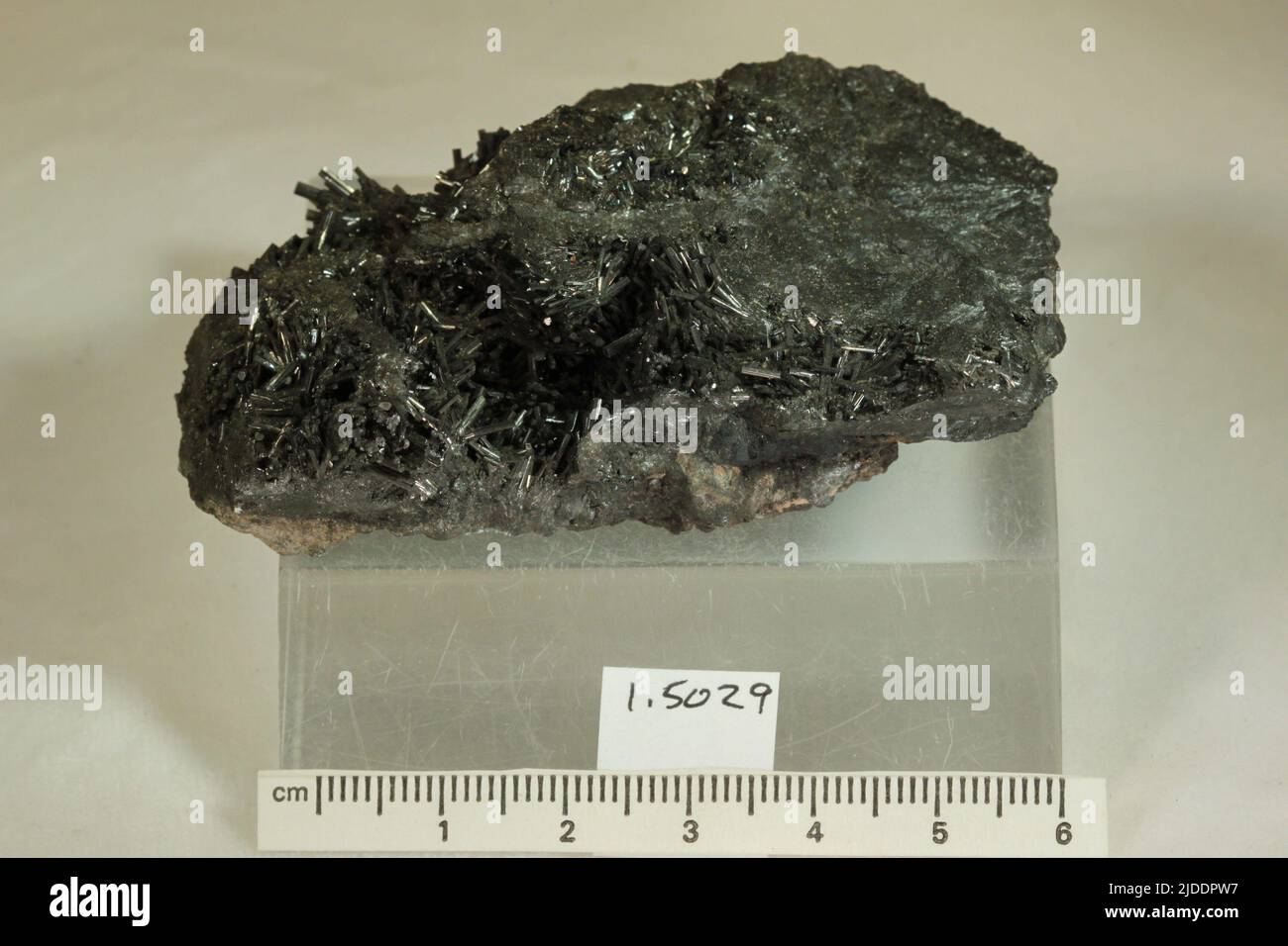 Manganite. minerals. Europe; Germany; Harz, Ilefeld Stock Photo - Alamy