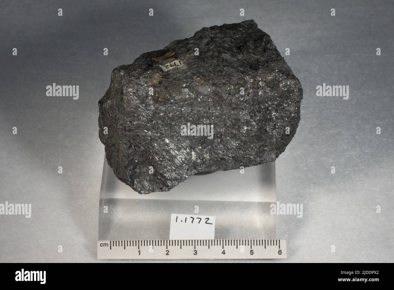 Jamesonite. minerals. North America; USA; Nevada; DeSoto Mine Stock ...