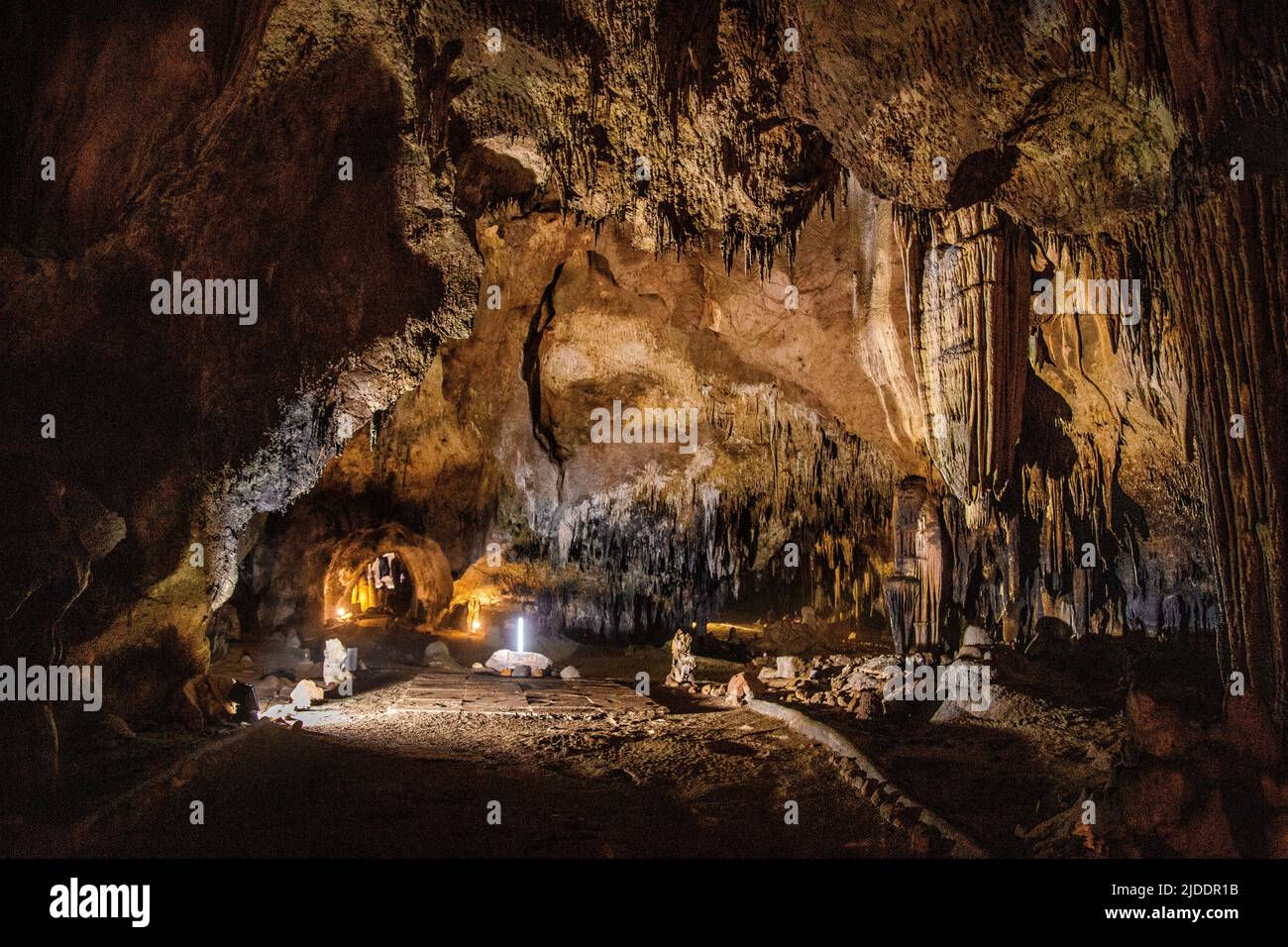 Tham Khao Bin cave in Ratchaburi, Thailand Stock Photo - Alamy
