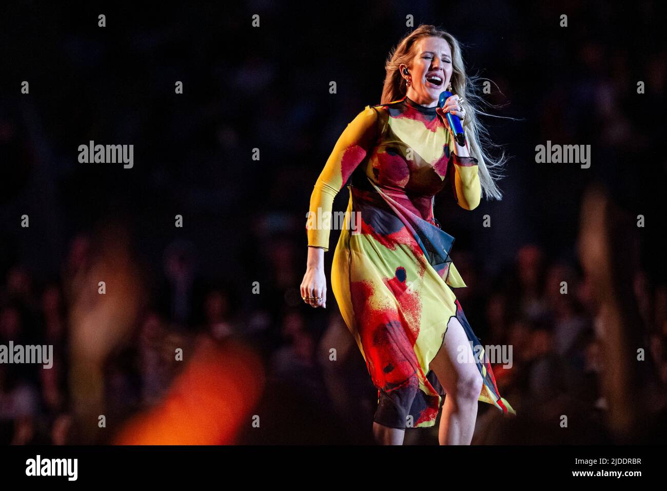 Lisbon, Portugal, 19th June 2022. Second day of Rock in Rio Lisboa ...