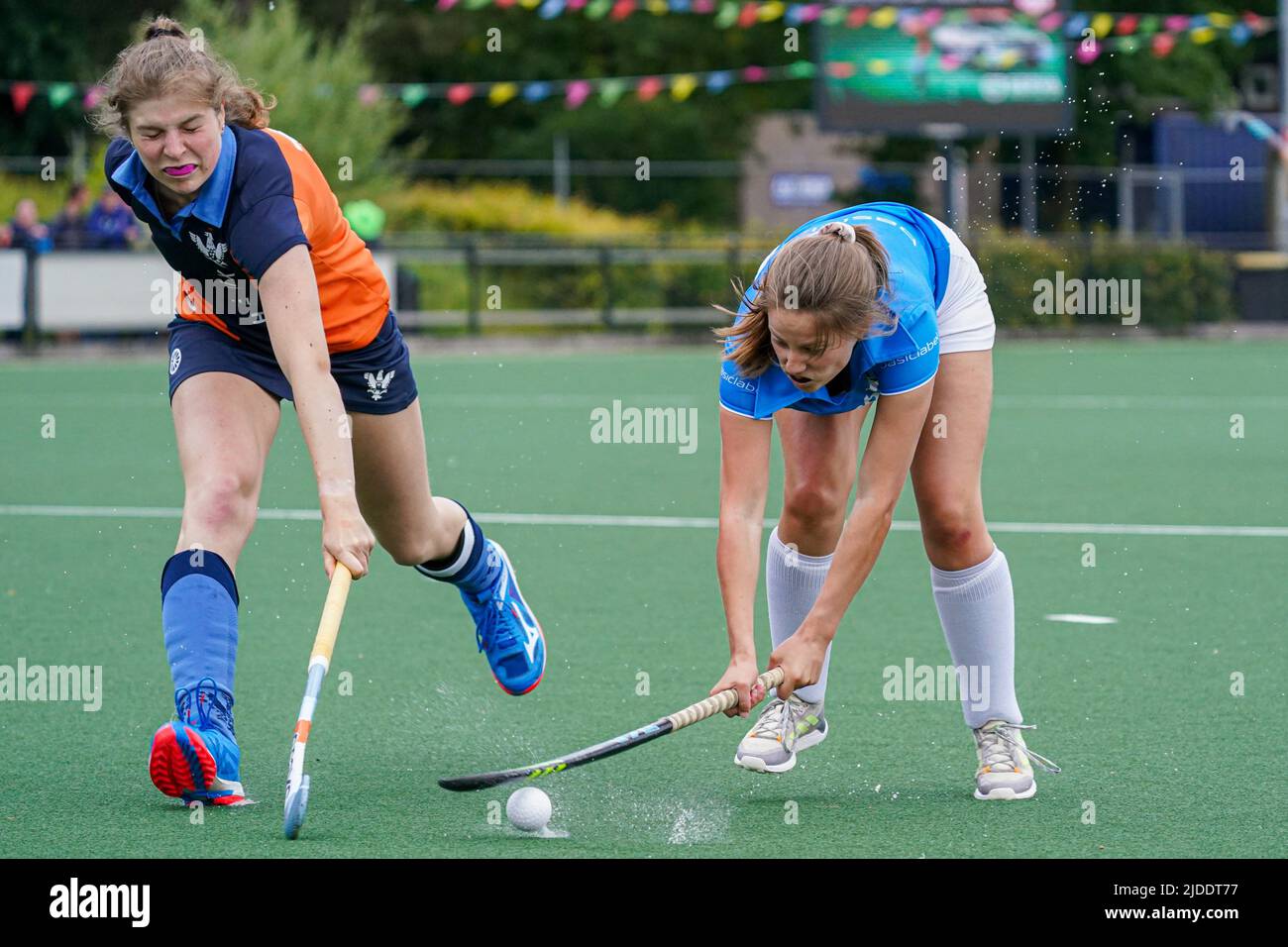 AMERSFOORT, NETHERLANDS - JUNE 19: Nina Bijl of WFHC Hoorn during the ...