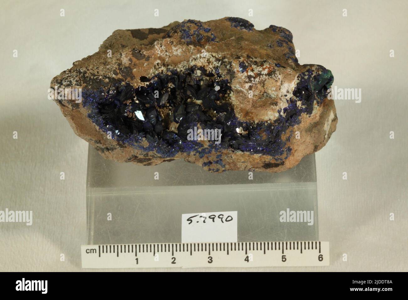 Azurite. minerals. Australia Stock Photo - Alamy