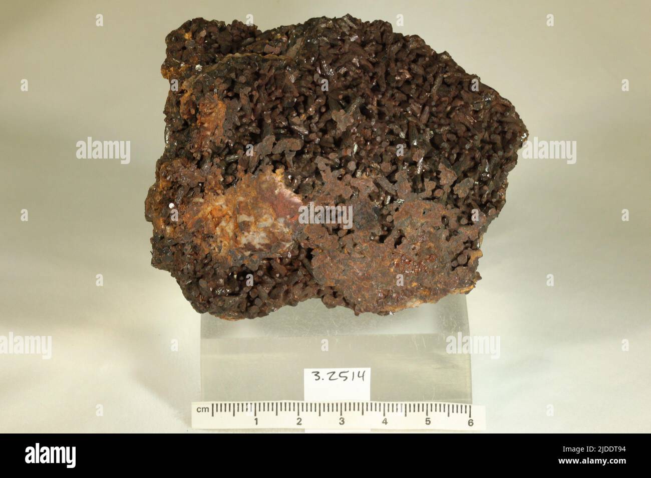 Siderite. minerals. Europe; England; Cornwall; St. Austell Stock Photo ...