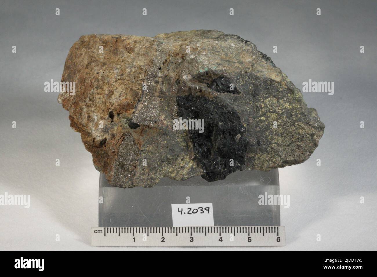 Siegenite. minerals. Africa; Zaire; Katanga District, Chinkolobwe Mine ...