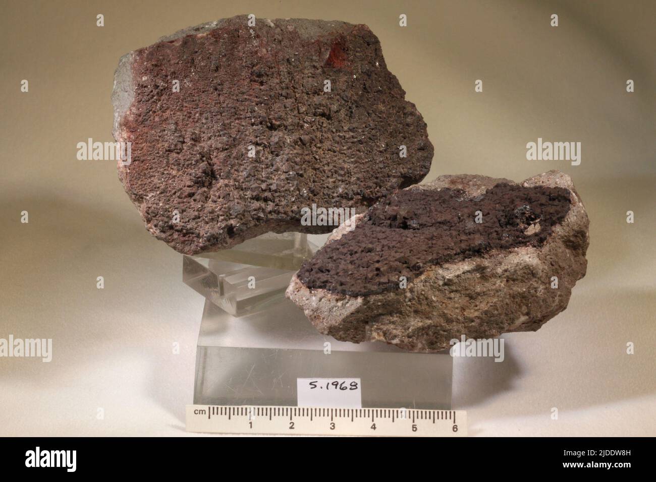 Hematite. minerals. Europe; France; Auvergne Province; Puy-de-Dome ...