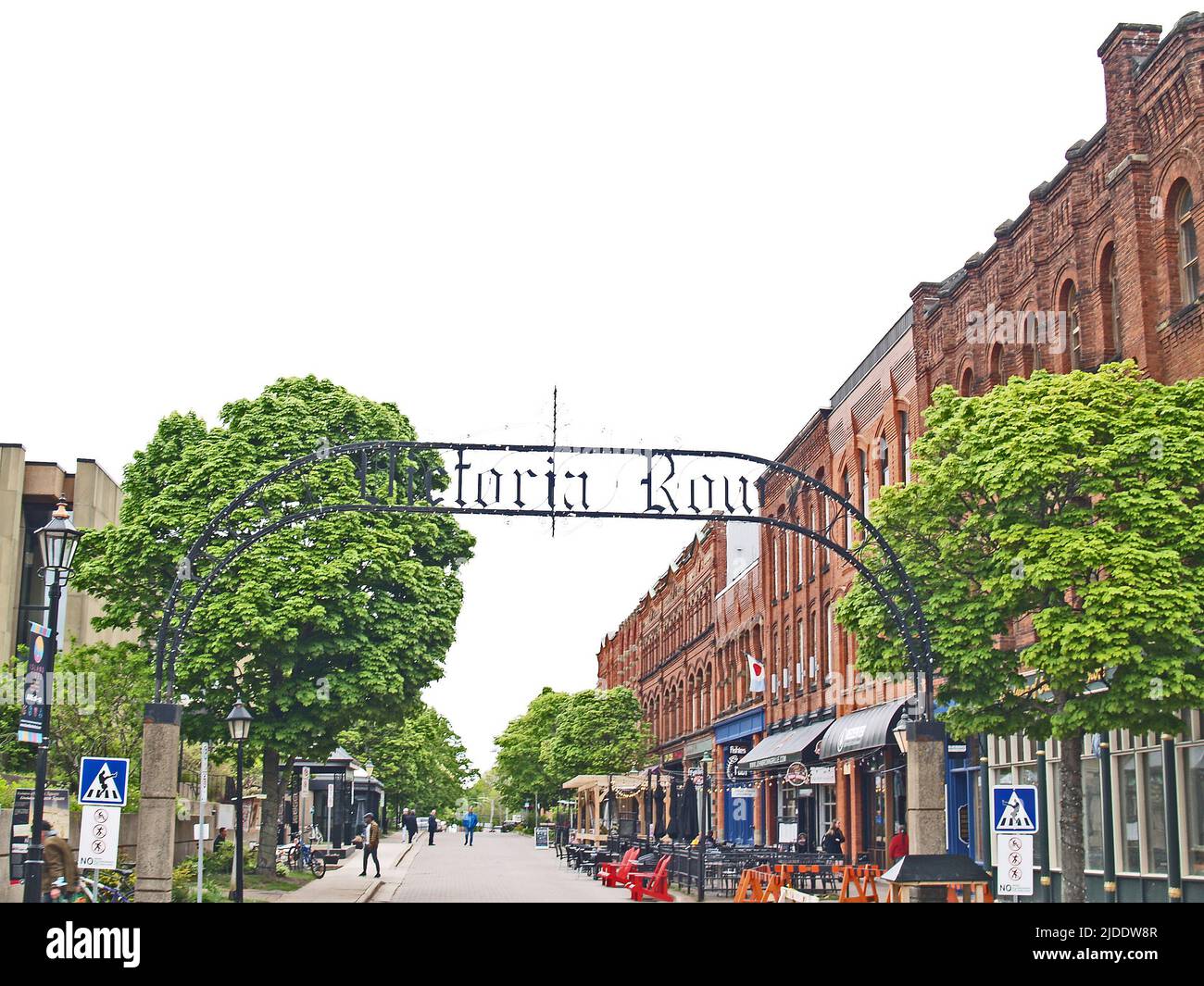 Victoria Row, Charlottetown, PEI Stock Photo - Alamy