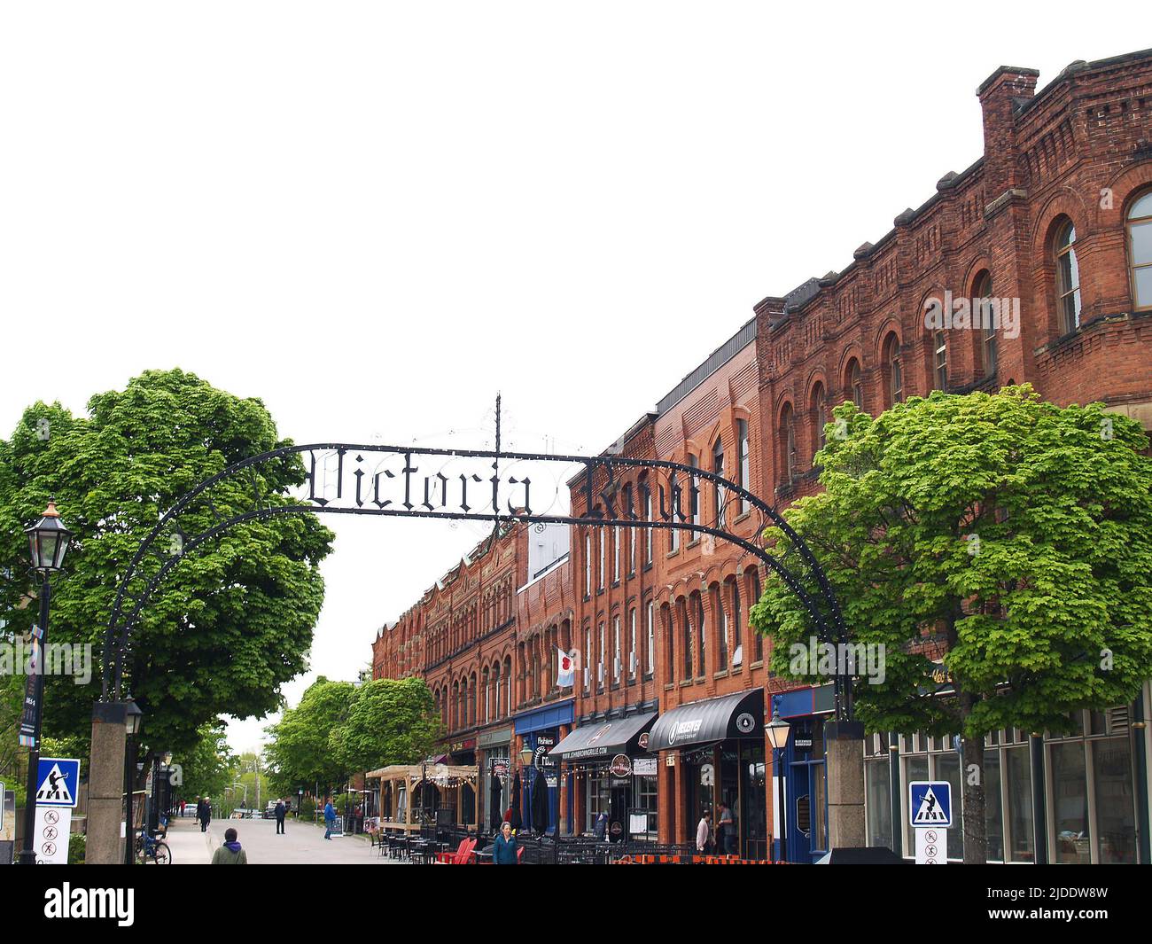 Victoria Row, Charlottetown, PEI Stock Photo - Alamy