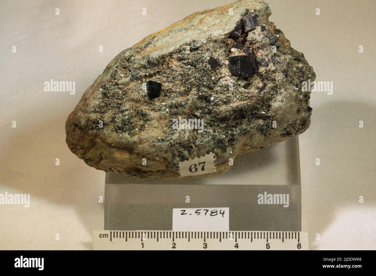 Perovskite. minerals. Asia; Russia; Urals, Zlatoust Stock Photo - Alamy