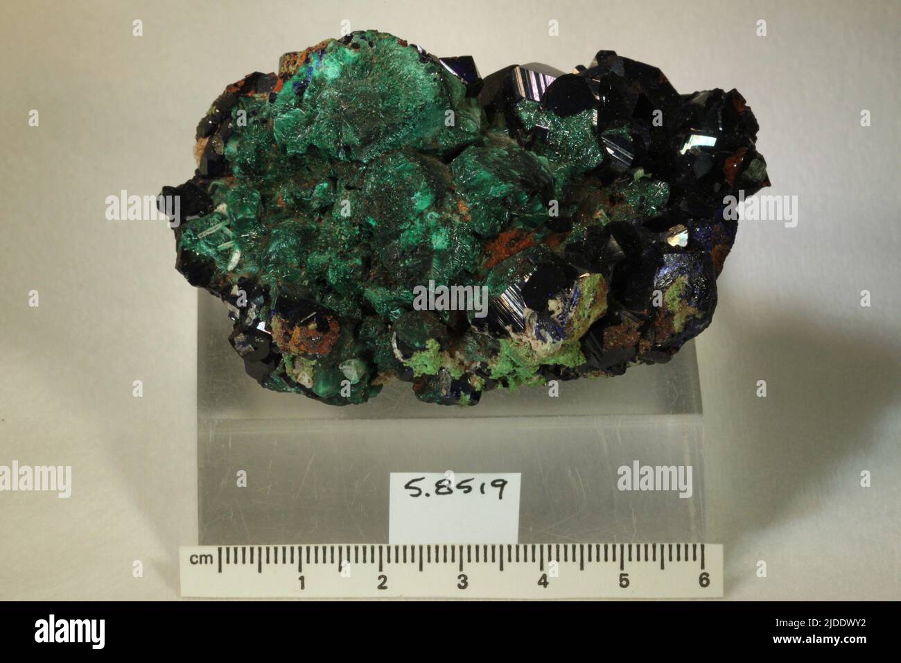 Azurite. minerals. Africa; Namibia; Tsumeb Stock Photo - Alamy