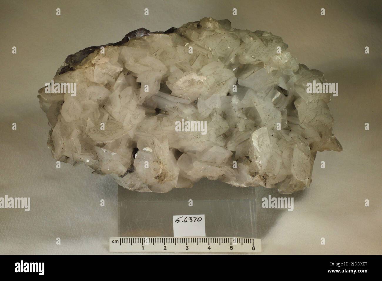 Calcite. minerals. Europe; England; Cumbria; Alston Moor Stock Photo ...