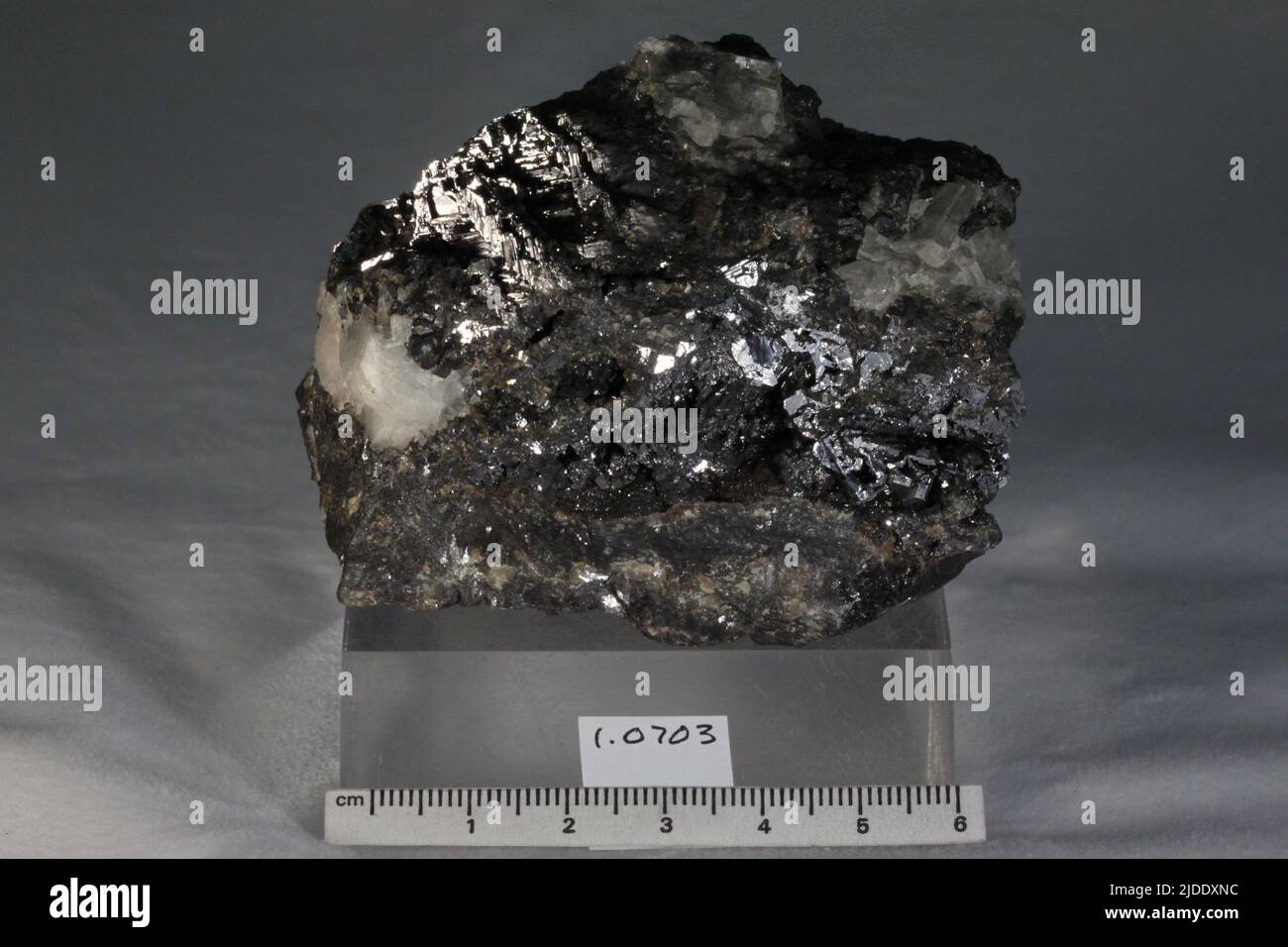 Galena. minerals. North America; USA; Illinois; Jo Daviess County ...