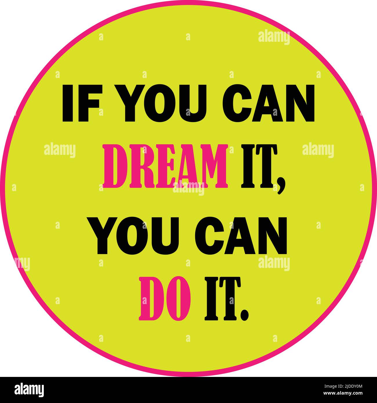 Encouragement illustration Stock Vector Images - Alamy