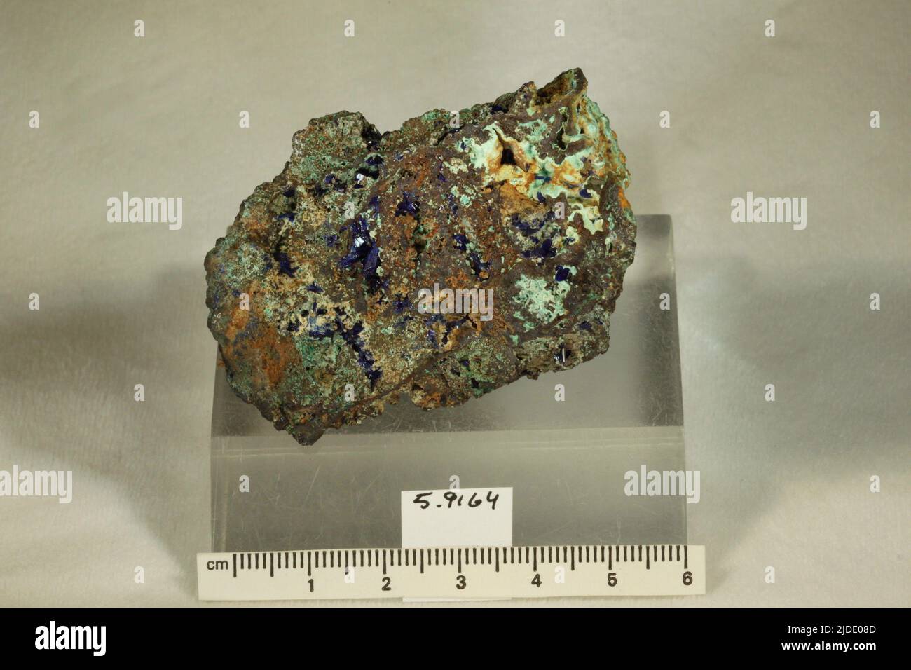 Azurite. minerals. Europe; Romania; Banat, Moldava Stock Photo - Alamy