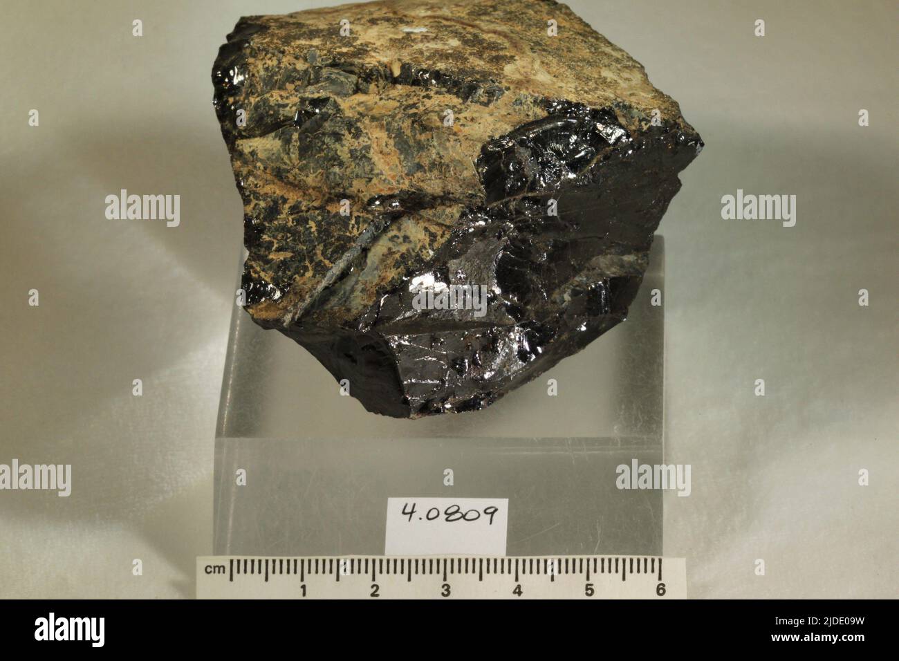 Uraninite; see notes;. minerals. North America; USA; Colorado Stock ...